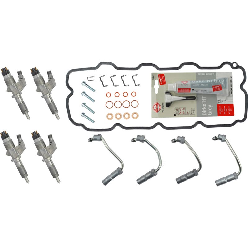 Alliant Power Remanufactured Fuel Injectors With Install Kit AP55116 (4 ...