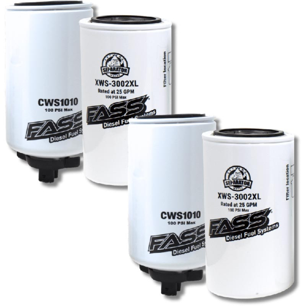 FASS Fuel Systems Drop-In Fleet Filter Pack FLP1000 | XDP
