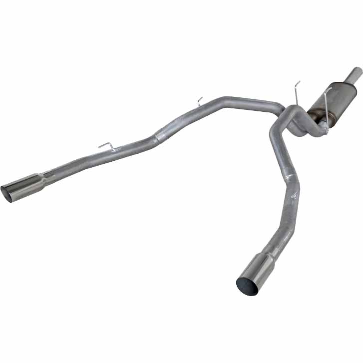 Diamond Eye K3264S 3" Dual Stainless Steel Filter-Back Exhaust System | XDP