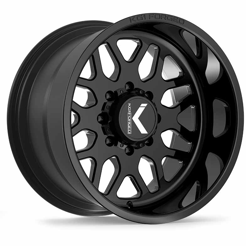 KG1 Forged VETERAN KT001 Black 22x12 Wheel - KT001221287GB | XDP
