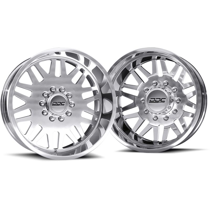 DDC Wheels 265-22-01PL-AS Aftermath Dually Wheel Set - Polished | XDP