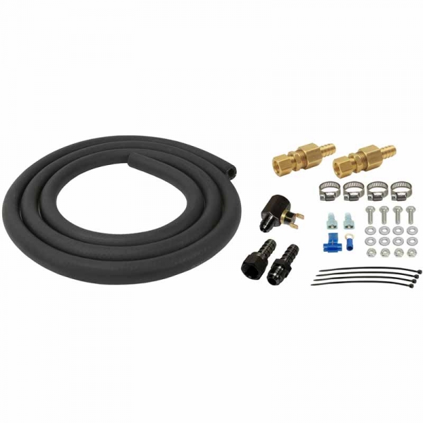 Derale 13023 Remote Transmission Cooler Mount Kit (1/2" Lines) | XDP