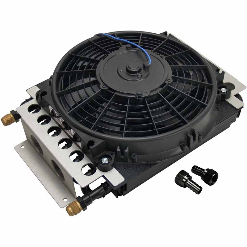 Derale 15800 16-Pass Electra-Cool Remote Cooler (-8AN) | XDP
