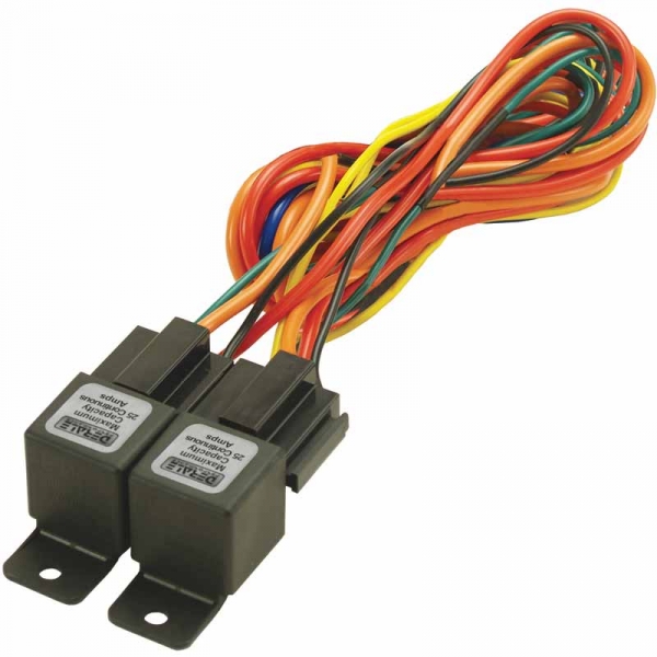 Derale 16765 40/60 Amp Dual Relay Wire Harness | XDP
