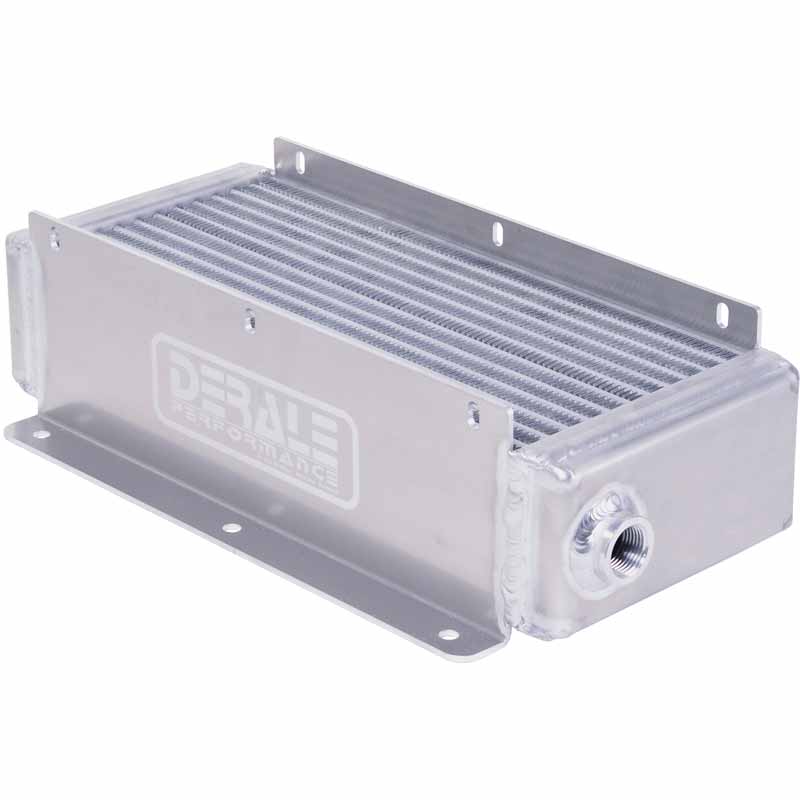 Derale 61178 11-Row Hi-Flow Racing Fluid Cooler (7/8"-14 UNF) | XDP