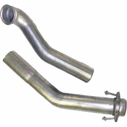 Diamond Eye 122004 3" Aluminized Turbo Downpipe | XDP