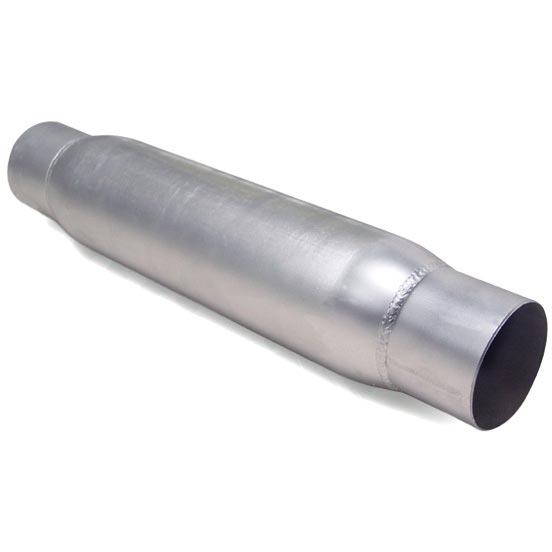 Diamond Eye 400405 4" Aluminized Quiet Tone Resonator (With Ends) | XDP