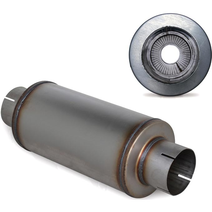 Diamond Eye 460020 4" Aluminized Perforated 20" Muffler | XDP