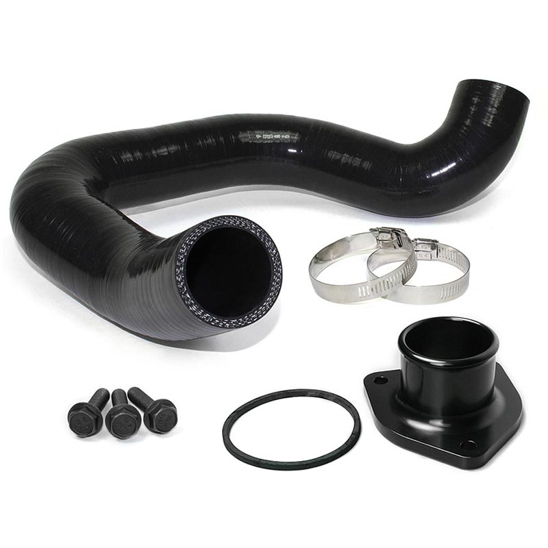 Diesel Site OBSURH Upper Radiator Hose With Billet Housing | XDP
