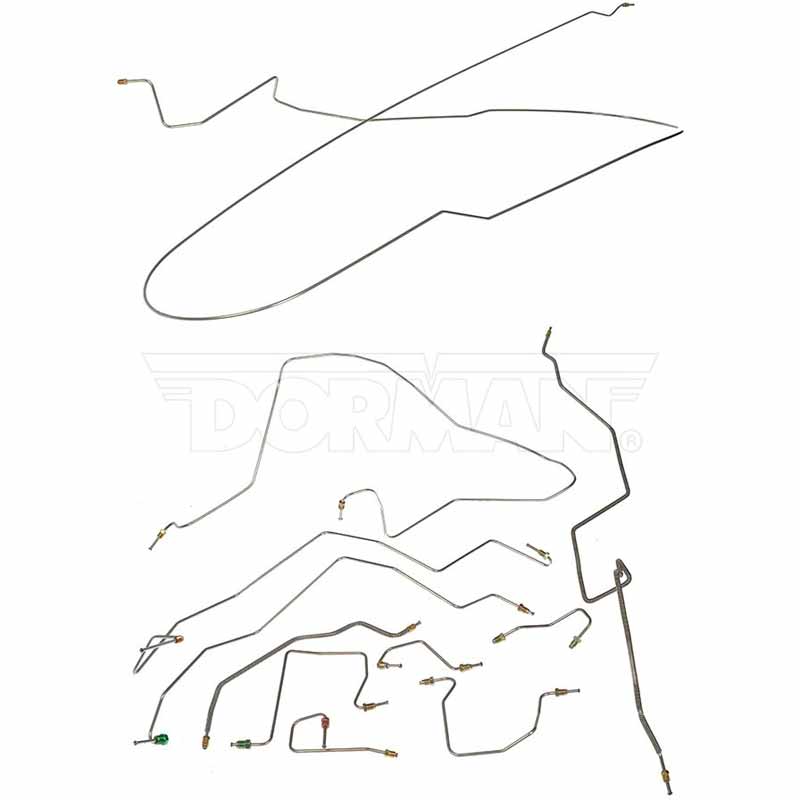 Dorman 919-023 Stainless Steel Brake Line Kit | XDP