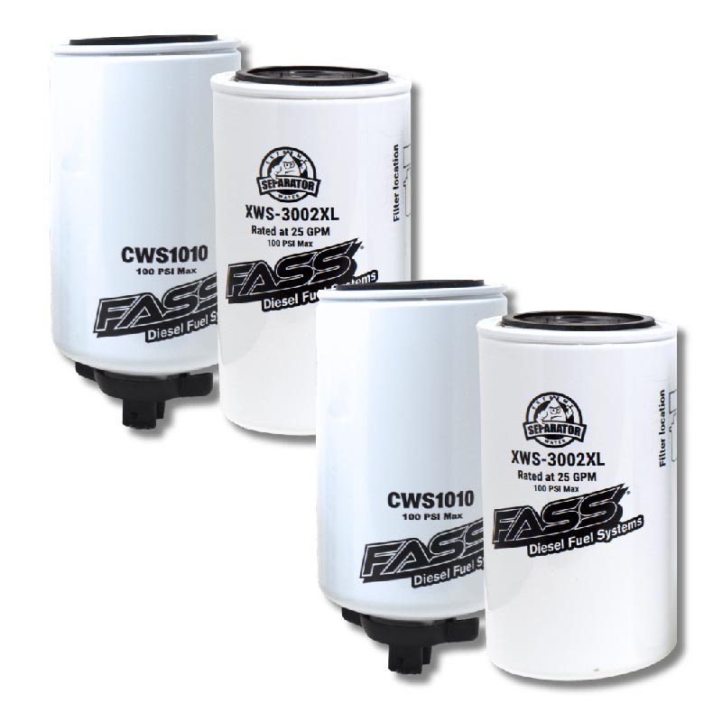 FASS Fuel Systems Drop-In Fleet Filter Pack FLP1000 | XDP