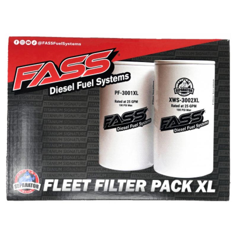 FASS FLP3000XL Fuel Systems Fleet Filter Pack | XDP