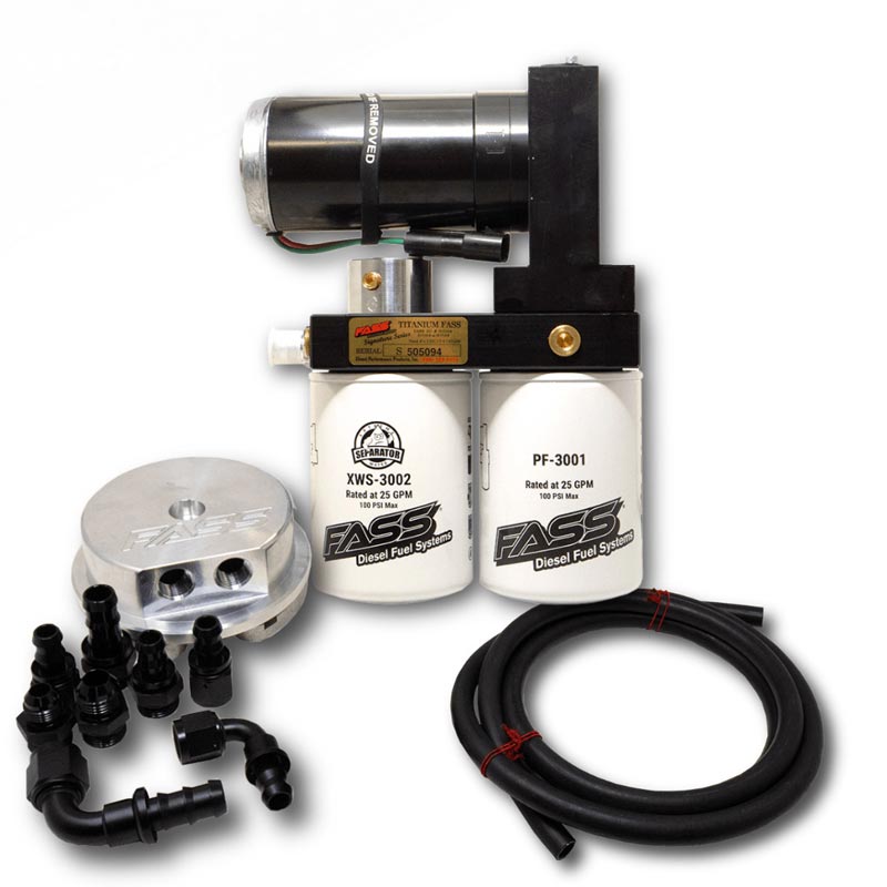 FASS NDTSPF16290G No-Drop Kit Titanium Series Plus 290GPH Fuel System ...