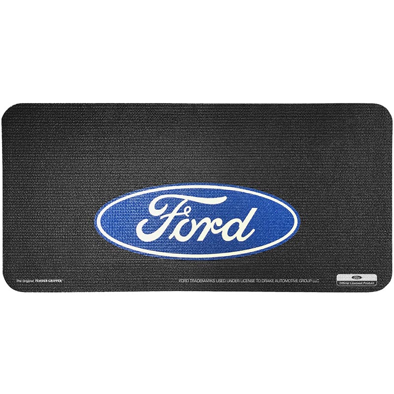 Fender Gripper ELFG2101 Ford Blue Oval Fender Cover (Extra Long Mat) | XDP