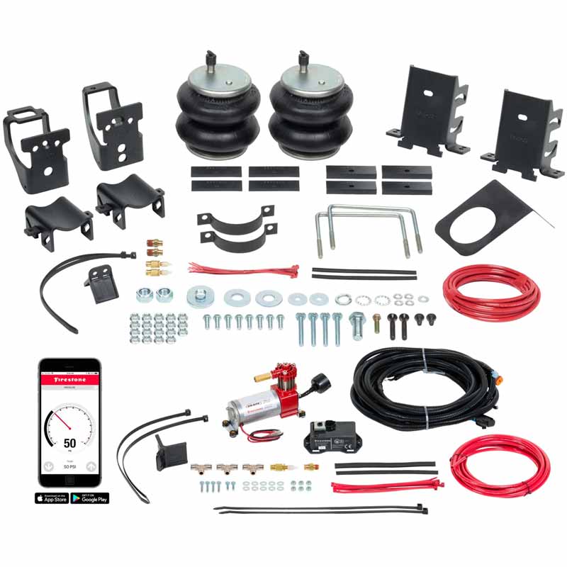 Firestone 2852 Ride-Rite Wireless All-In-One Helper Spring Kit | XDP