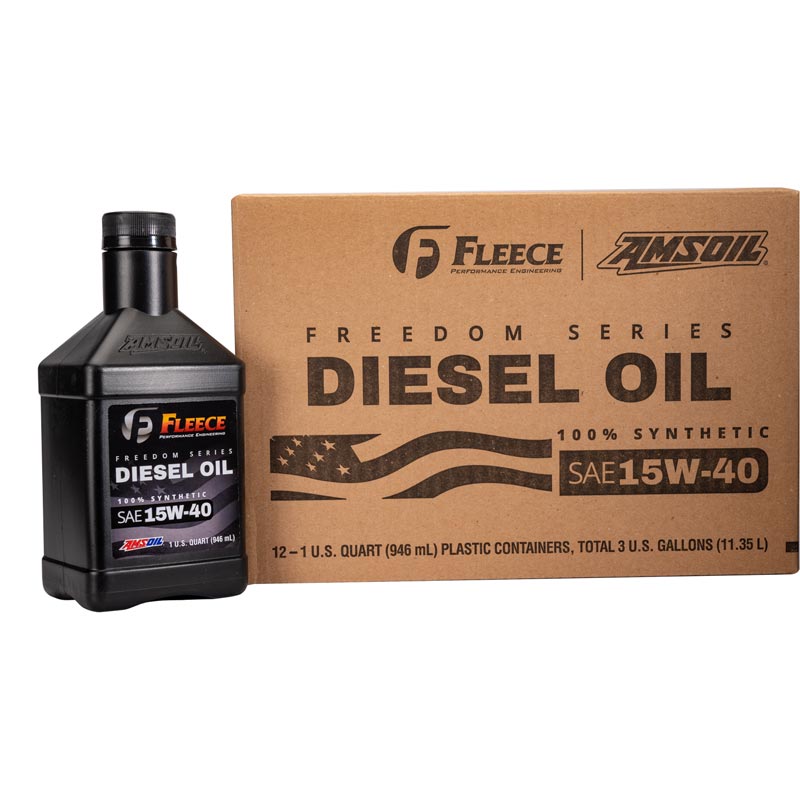 Fleece Freedom Series 15W-40 Full Synthetic CK-4 Diesel Engine Oil FPE ...