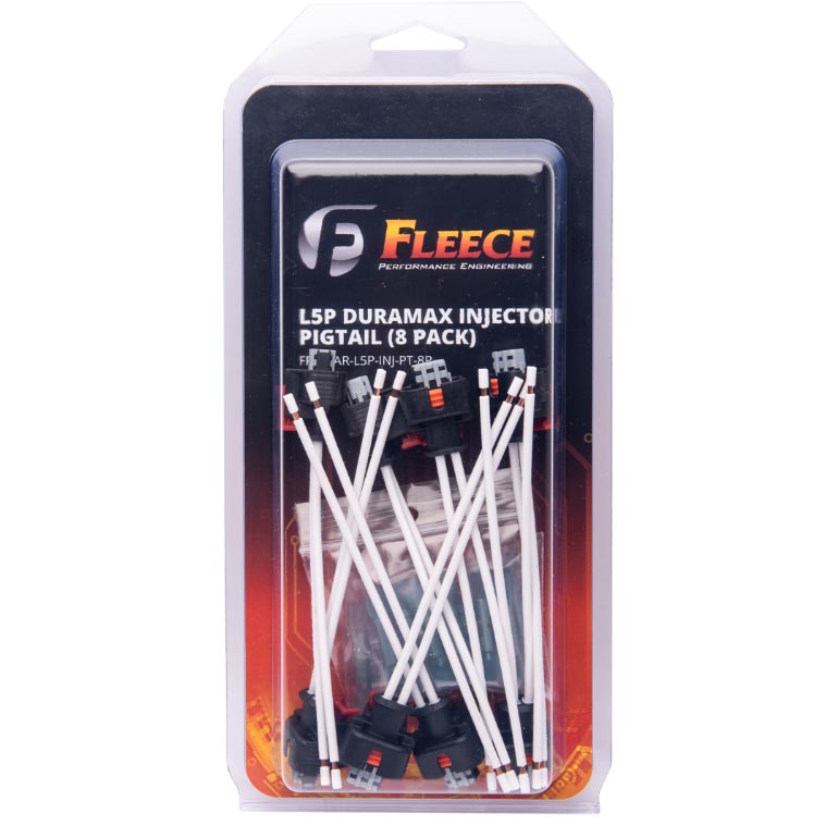 Fleece L5P Fuel Injector Connector Pigtail (8-Pack) FPE-HAR-L5P-INJ-PT ...
