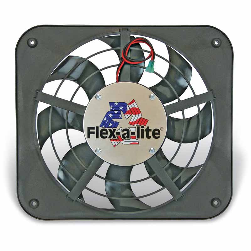 Flex-a-lite 105400 12" Lo-Profile S-Blade Electric Fan with Controller | XDP