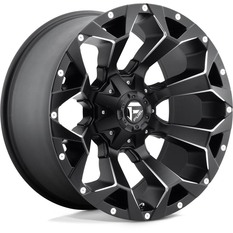 Fuel Assault D546 5x5 Matte Black Milled 20x9" Wheel - D5462090G162 | XDP