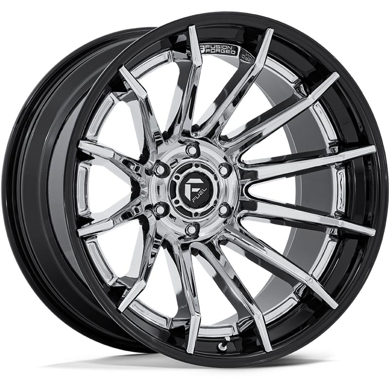Fuel Burn FC403 Fusion Forged 6x135 Black 24x12" Wheel ...