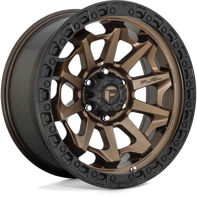 Fuel Covert D696 5x5.5 Bronze 15x8" Wheel - D69615808537 | XDP