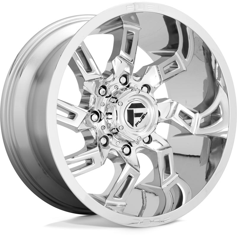 Fuel Lockdown D746 8x6.5 Chrome 20x10" Wheel - D74620008247 | XDP