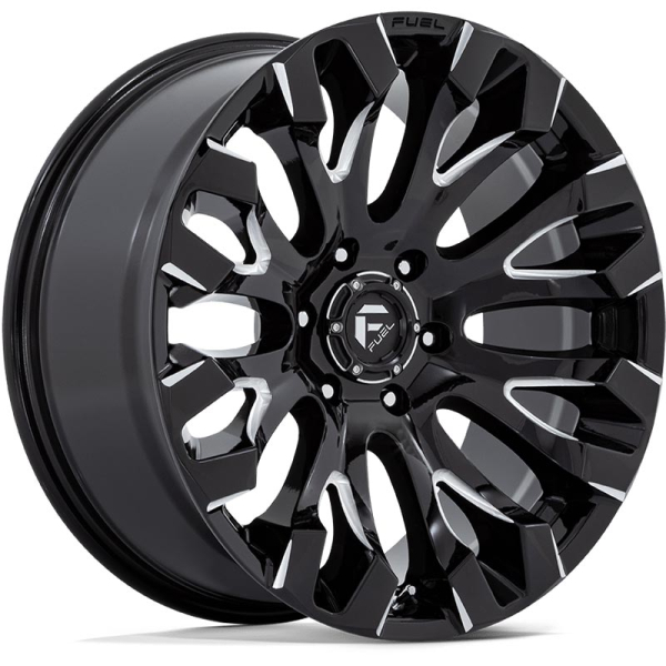 Fuel Quake D828 8x180 Black & Milled 20x9" Wheel - D82820901850 | XDP