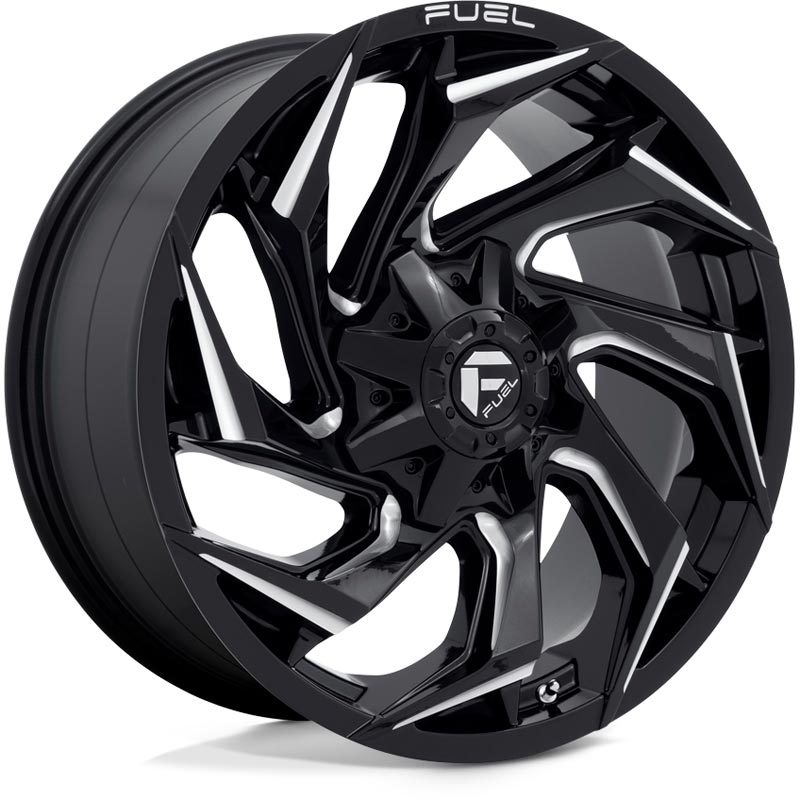 Fuel Reaction D753 5x5 Gloss Black Milled 18x9" Wheel - D75318902645 | XDP