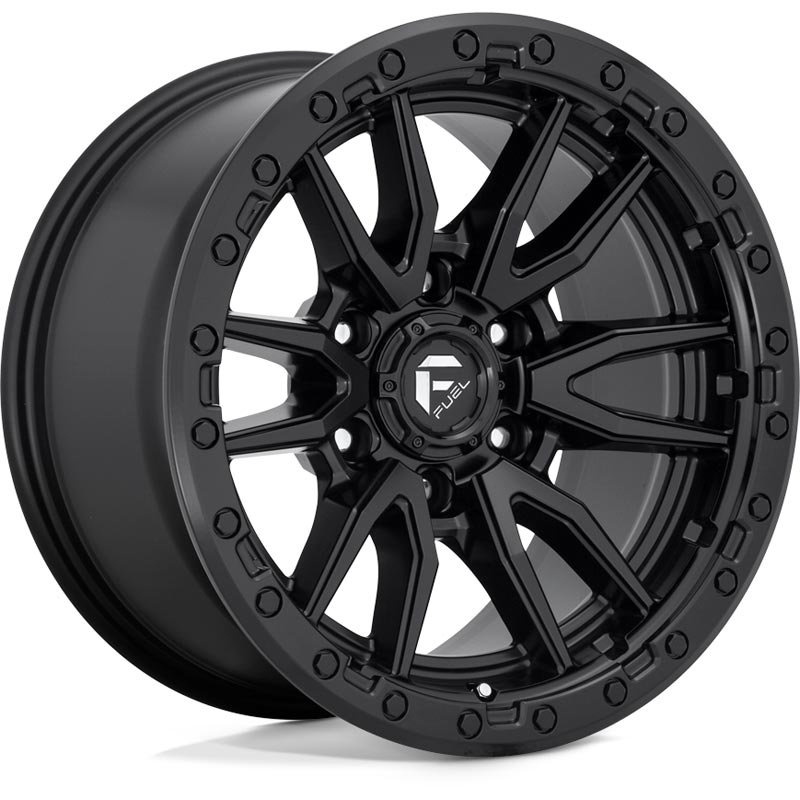 Fuel Rebel D679 5x5 Matte Black 18x9" Wheel - D67918907557 | XDP