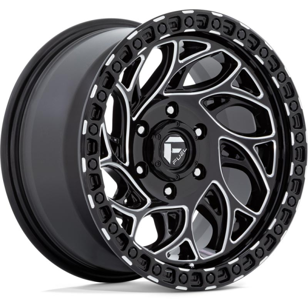 Fuel Runner OR D840 6x139.7 Black & Milled 17x9" Wheel - D84017908445 | XDP