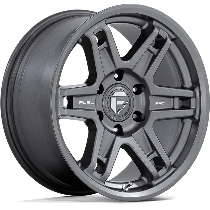 Fuel Slayer D838 6x139.7 Anthracite / Gunmetal 17x8.5" Wheel ...