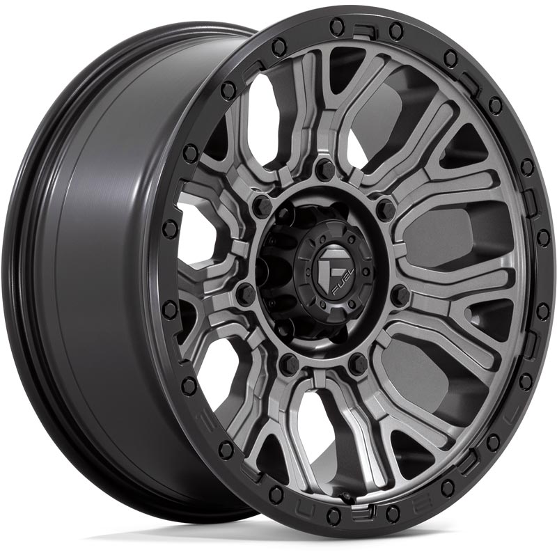 Fuel Traction D825 5x5 Black & Anthracite 17x9" Wheel - D82517907545 | XDP