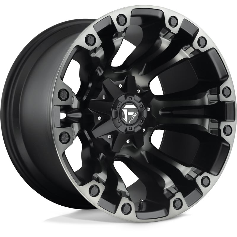 Fuel Vapor D851 8x170 Matte Black 18x9" Wheel - D85118901750A | XDP