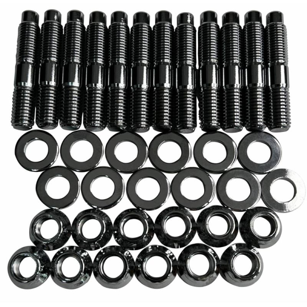 Gator Fasteners EMSK5967C-BLK HD Exhaust Manifold Stud Kit (Black) | XDP