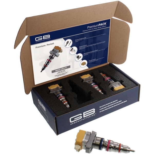 GB Remanufacturing 722-5044PK Remanufactured AD Fuel Injector Set (4 ...