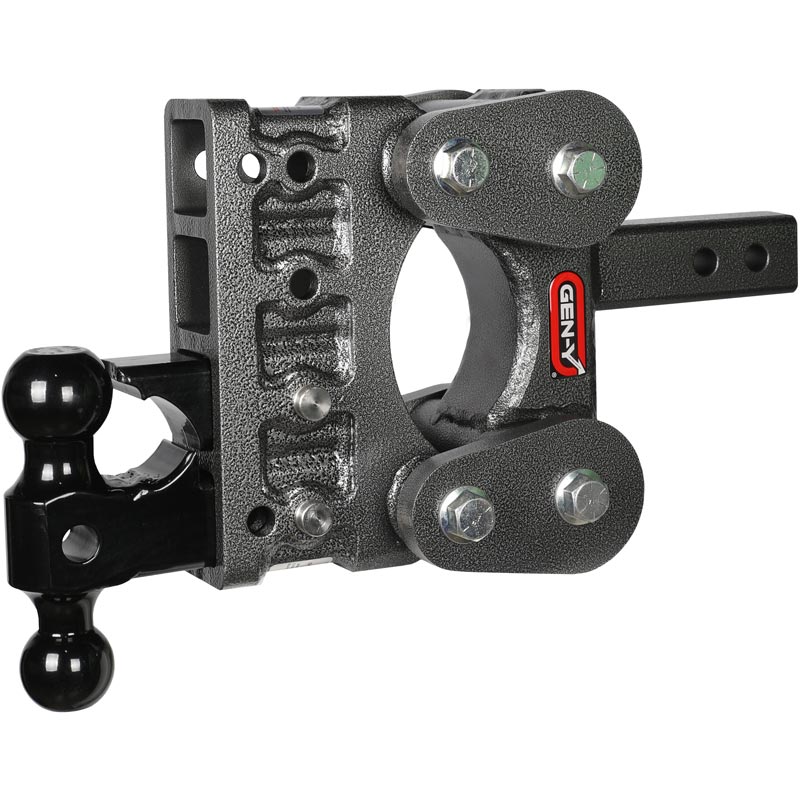Gen-Y Hitch GH-1224 The Boss 16K Drop Hitch W/Pintle Lock - 5" Drop | XDP