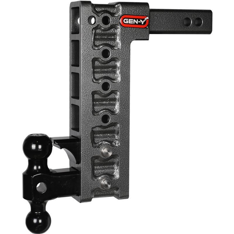 Gen-Y Hitch GH-326 Mega-Duty 10K Drop Hitch W/Pintle Lock - 12.5" Drop ...