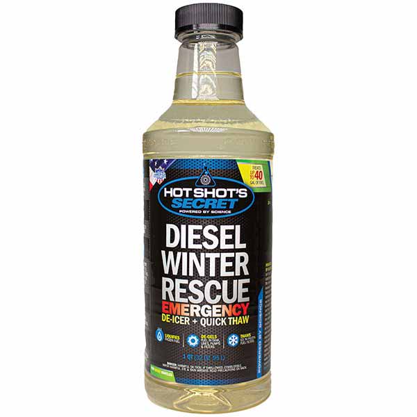 Hot Shot's Secret DWR32Z Diesel Winter Rescue Emergency Fuel Additive | XDP