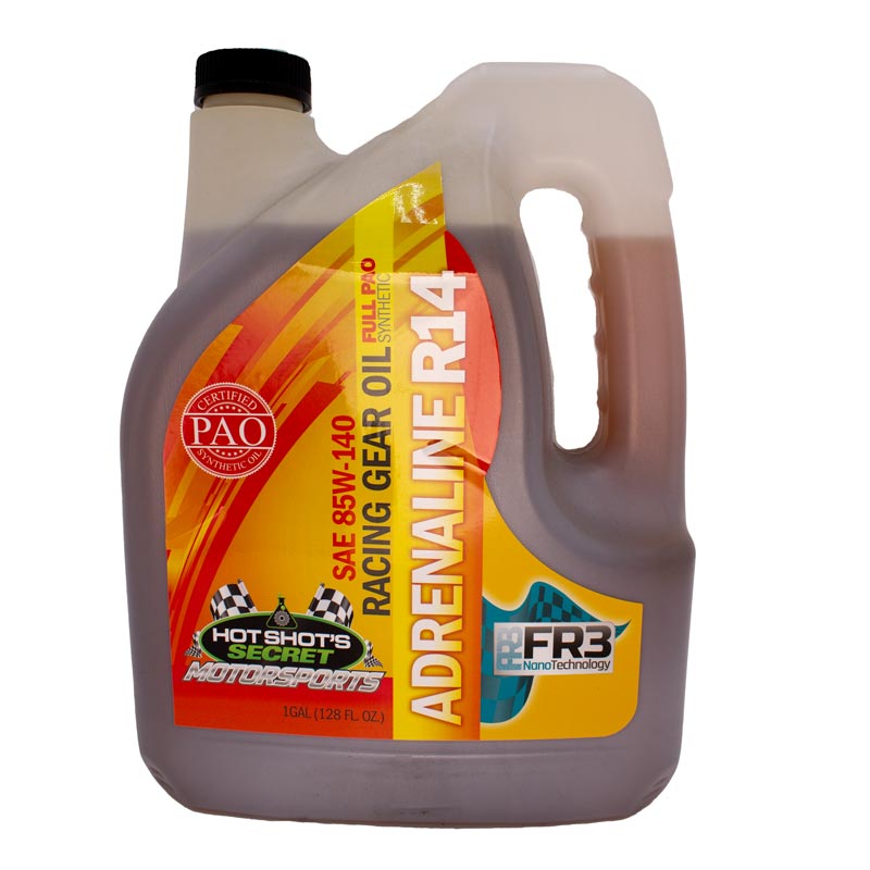 Hot Shot's Secret R1401G Adrenaline 85W-140 Synthetic Racing Gear Oil | XDP