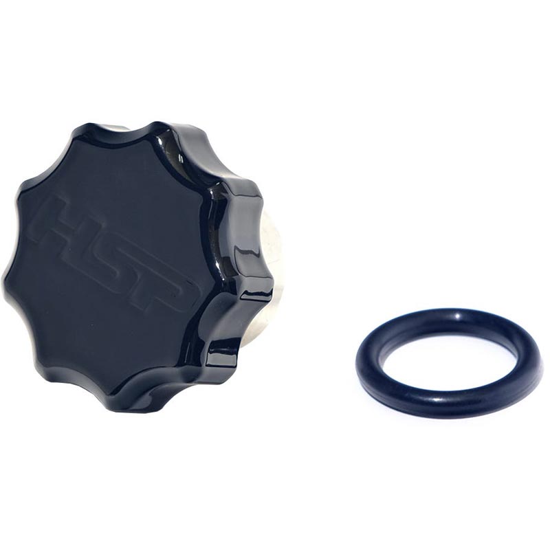 HSP Billet Oil Fill Cap - Ink Black (For HSP Filler Neck) HSP-D-042-HSP ...