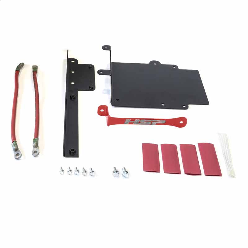 HSP HSP-P-425-2-HSP-BR Battery Relocation Kit - Flag Red | XDP
