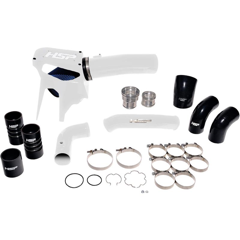 HSP Intake And Intercooler Bundle Kit - Polar White HSP-P-493-3-HSP-W | XDP