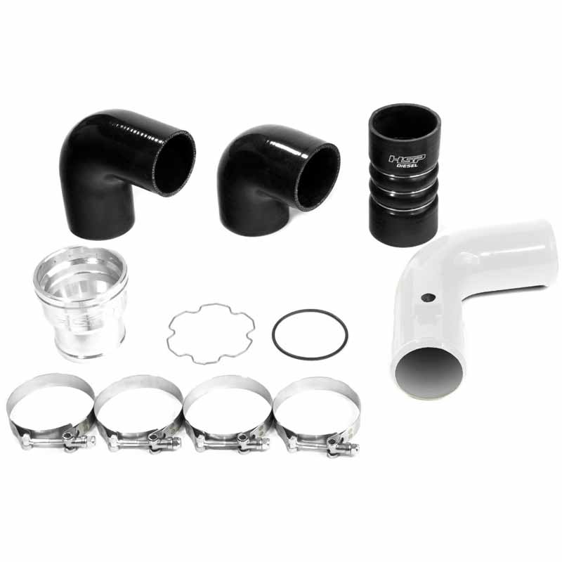 HSP P-405-HSP-W 6.7L Cold Side Intercooler Pipe - Polar White | XDP