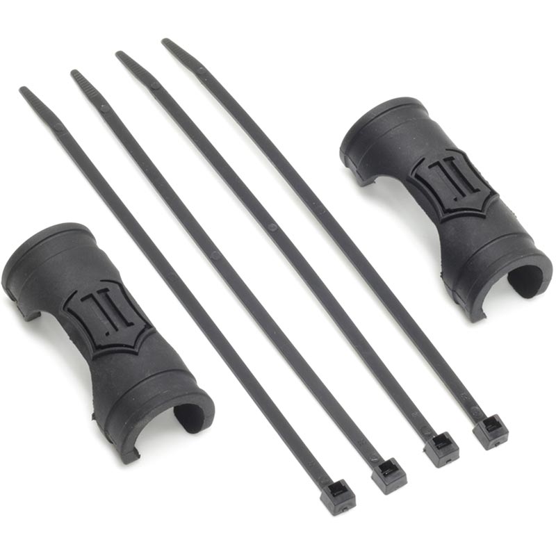 Icon 252012 -4 to -10 Shock Absorber Hose Shield Kit | XDP