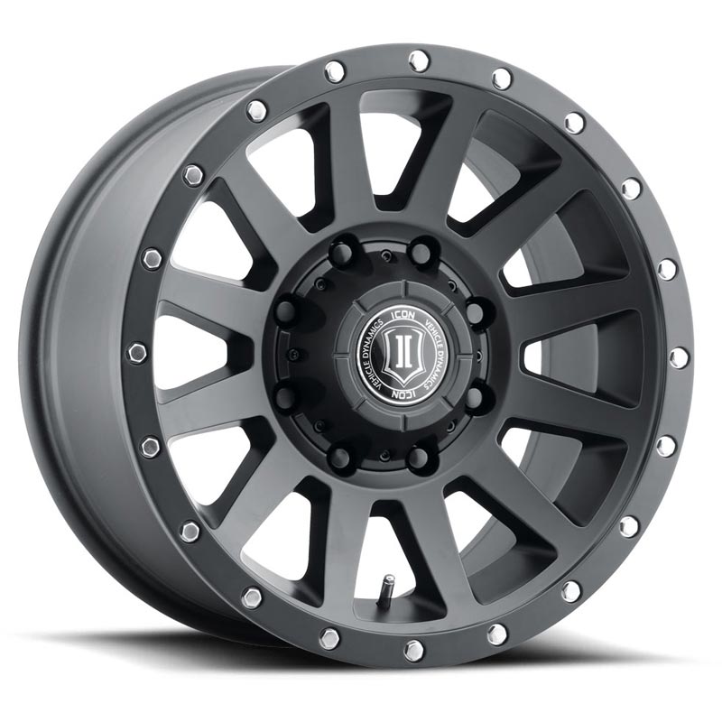 Icon Alloys Compression HD Satin Black Wheel | XDP