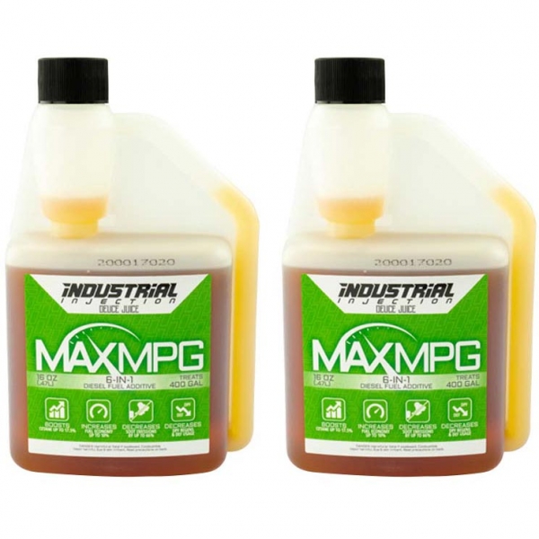 Industrial Injection 151107 MaxMPG All Season Fuel Additive (2-Pack) | XDP