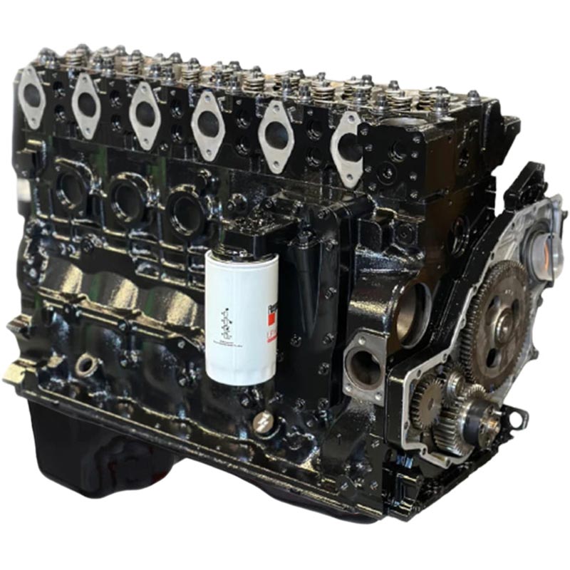 Industrial Injection Reman Stock Long Block Crate Engine W/Head Studs ...