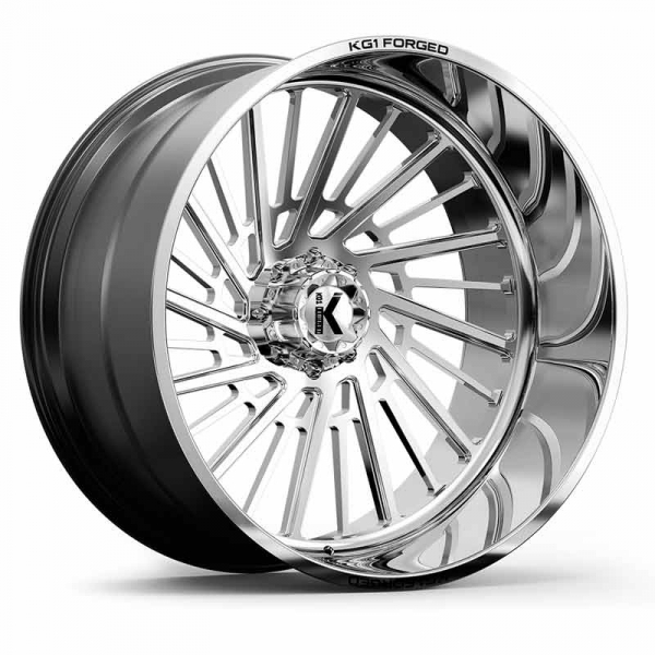 KG1 Forged EDDY KC008 Polished 24x12 Wheel - KC008241287PS-L | XDP
