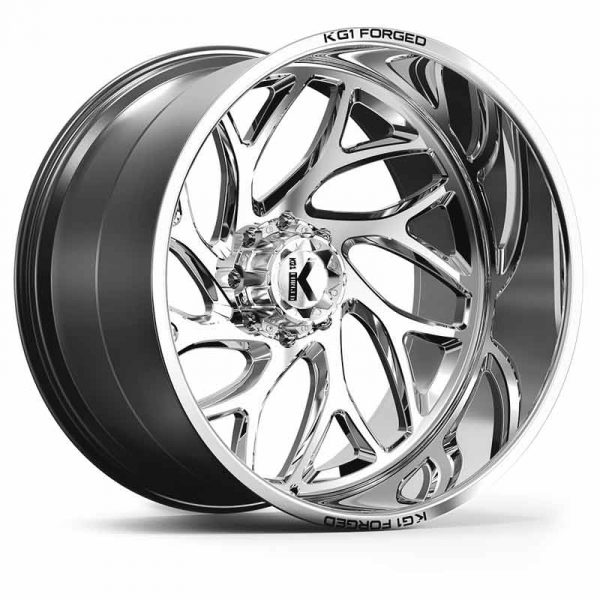 KG1 Forged VORTEX KC009 Polished 22x12 Wheel - KC009221269PS-R | XDP