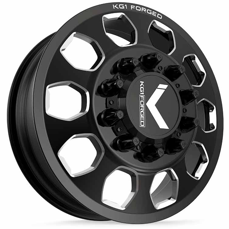 KG1 Forged SARGE KD003 Black/Milled Dually Wheel | XDP